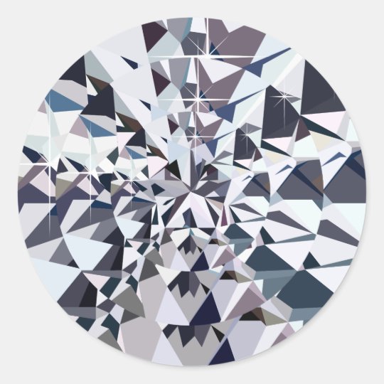 Classy Rhinestone Sticker | Zazzle.com