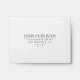 Classy RSVP Self Return Address Envelope | Zazzle