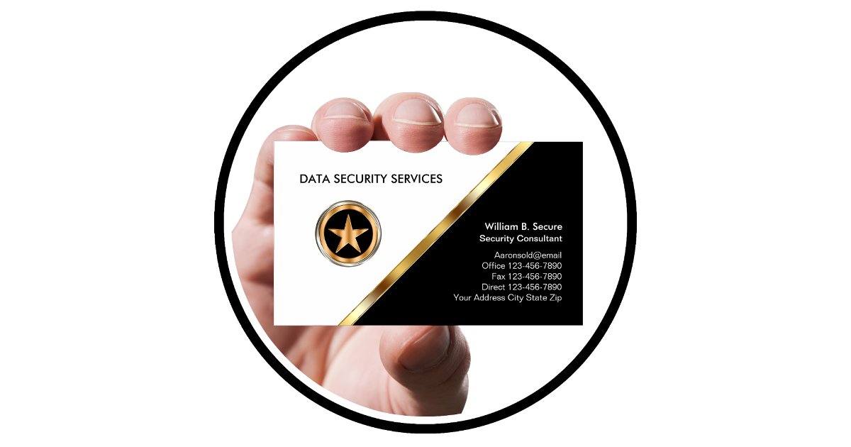 Classy Security Business Cards | Zazzle