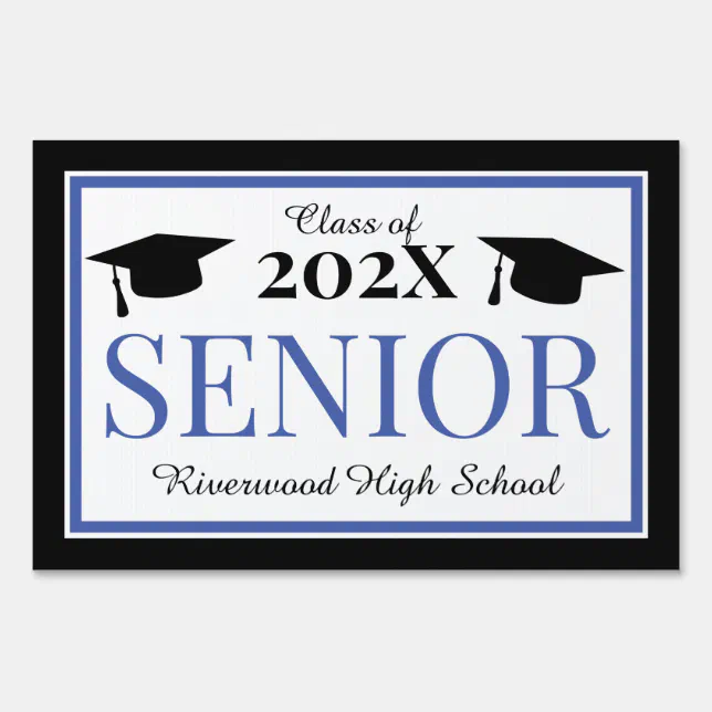 Classy Senior Graduation 2020 Sign | Zazzle