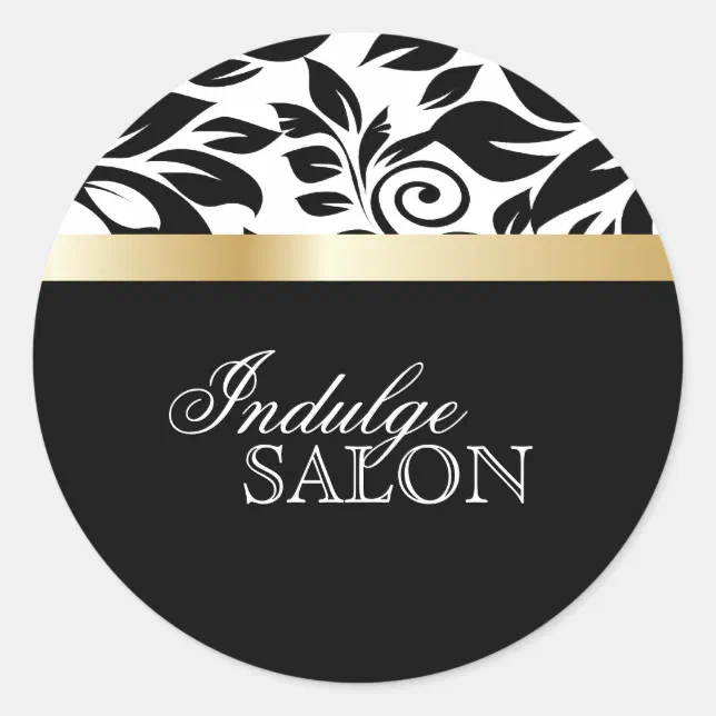 Classy Spa and Salon Sticker | Zazzle