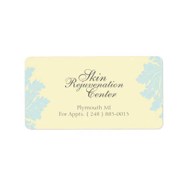 Classy Spa Labels | Zazzle