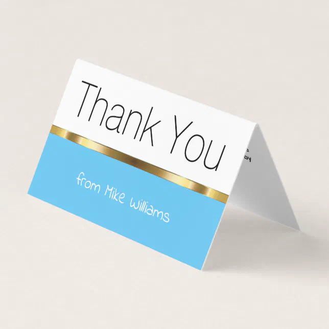 Classy Thank You Cards For Business | Zazzle