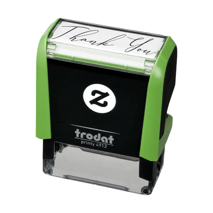 Classy Thank You Self-inking Stamp | Zazzle