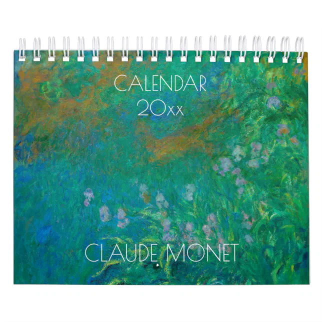 CLAUDE MONET 2020 FINE ART CALENDAR | Zazzle