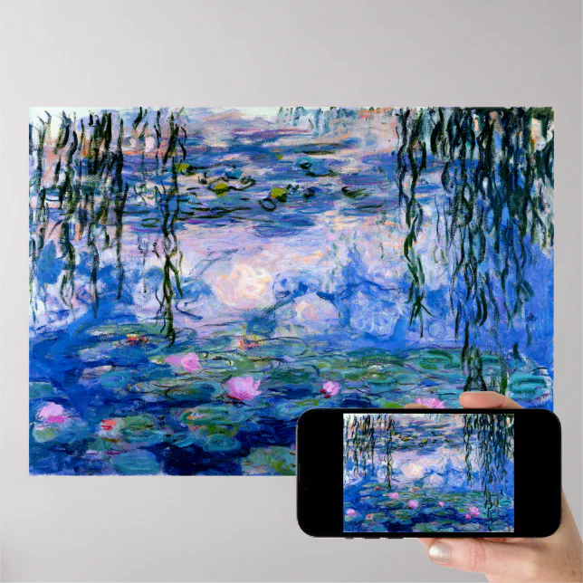 Claude Monet - Blue Water Lilies Poster | Zazzle