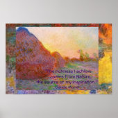 Claude Monet Haystacks Poster | Zazzle