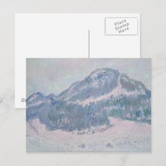 Claude Monet | Mount Kolsaas, Norway, 1895 Postcard | Zazzle