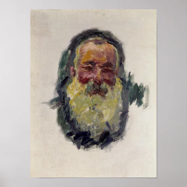 Claude Monet | Self Portrait, 1917 Poster | Zazzle