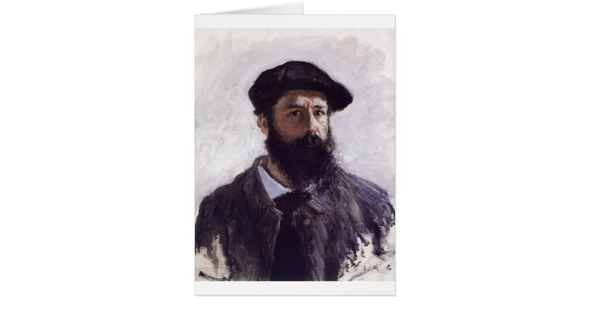 Claude Monet - Self-portrait in Beret 1886 | Zazzle