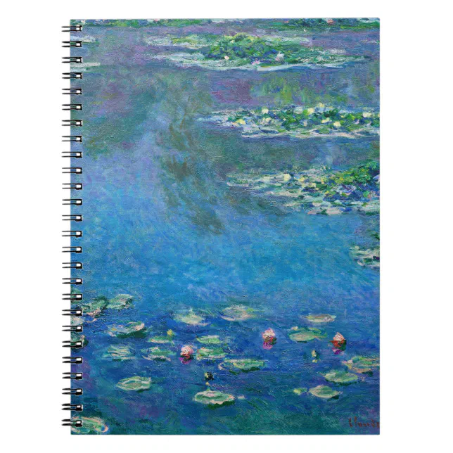 Claude Monet - Water Lilies 1906 Notebook | Zazzle