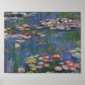 Claude Monet Water Lilies 1916 Fine Art Poster | Zazzle