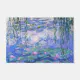 Claude Monet Water Lilies French Impressionist Art Doormat | Zazzle
