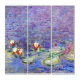 Claude Monet - Water Lilies Triptych | Zazzle