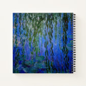 Claude Monet - Water Lilies with weeping willow Notebook | Zazzle