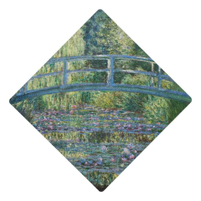 Claude Monet - Water Lily pond, Green Harmony Graduation Cap Topper ...