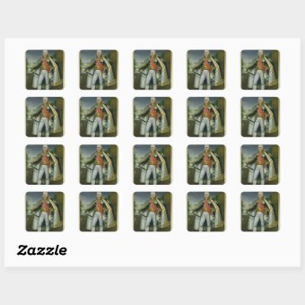 Claude Victor Perrin Square Sticker | Zazzle