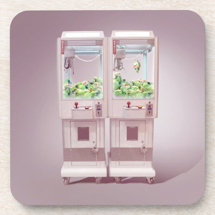 Claw Machine Beverage Coaster | Zazzle