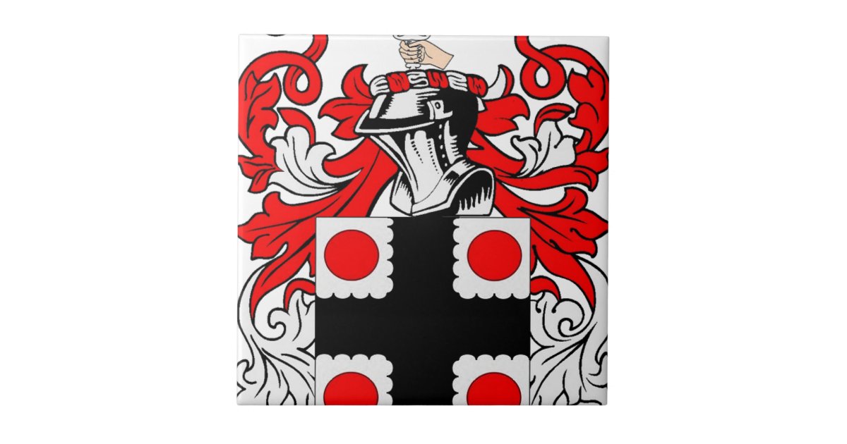 Clayton Coat of Arms Ceramic Tile | Zazzle