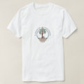 Clean ADF logo print T-Shirt | Zazzle