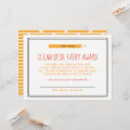 Clean Desk Fairy Award Invitation | Zazzle