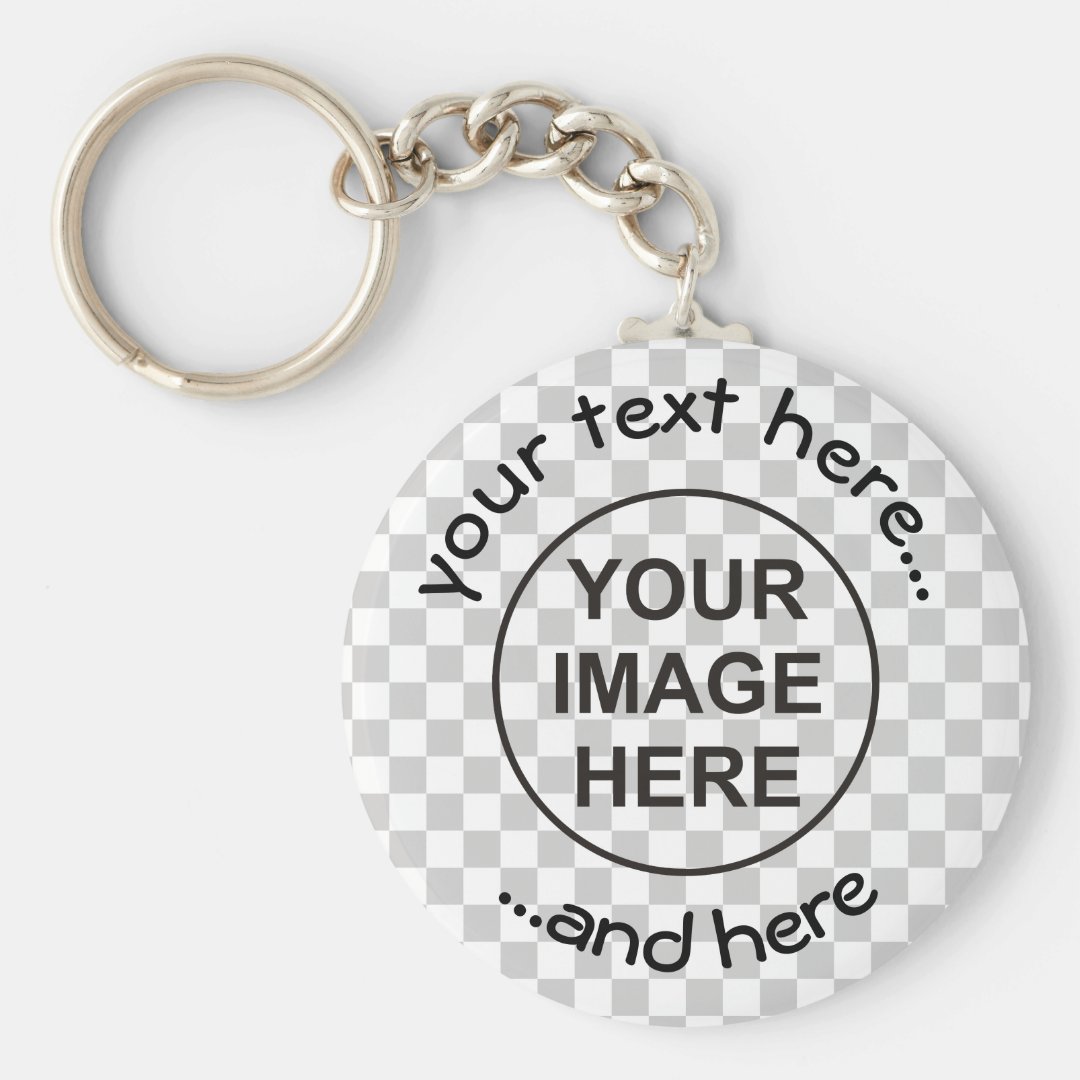 Clean Keychain | Zazzle