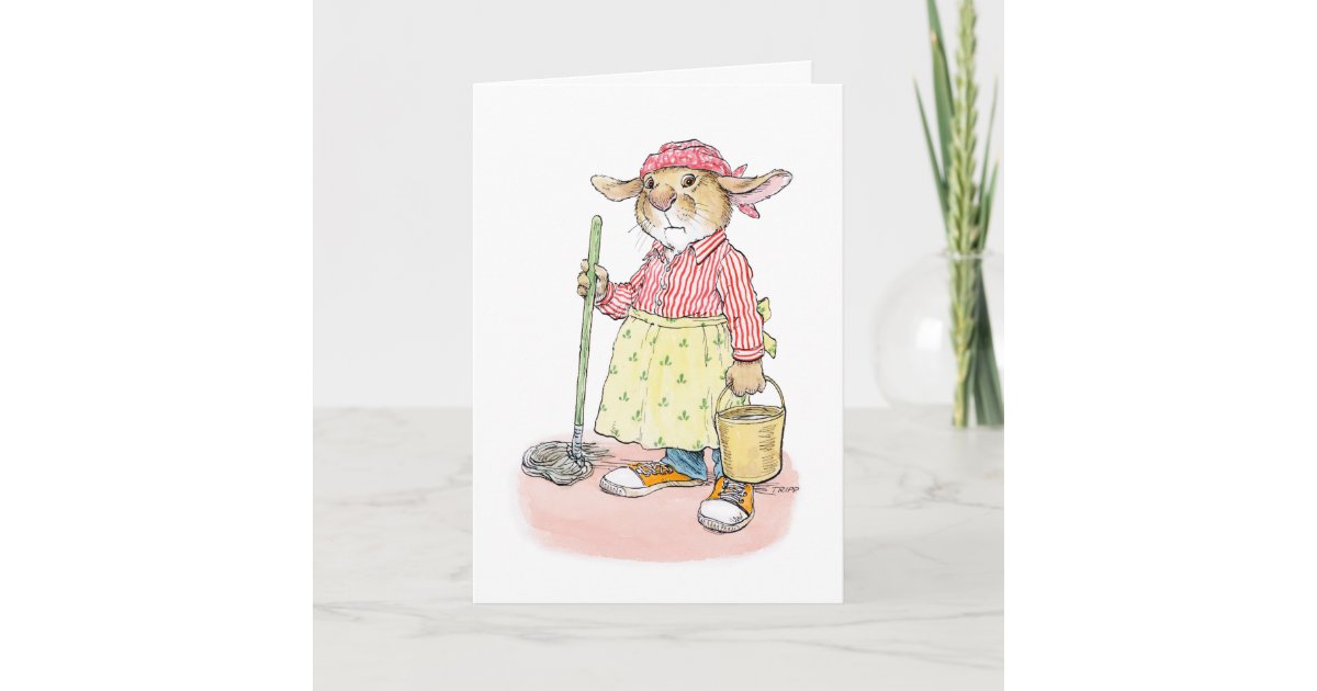 Clean Sweep Dad Card | Zazzle