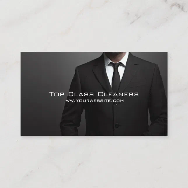 Cleaners , Dry Cleaning Business Card | Zazzle