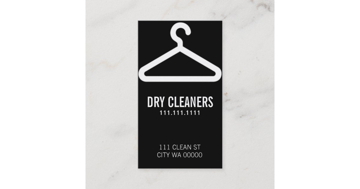 Cleaners Dry Cleaning Business Card Template Zazzle cleaners-dry-cleaning-business-card-template-zazzle