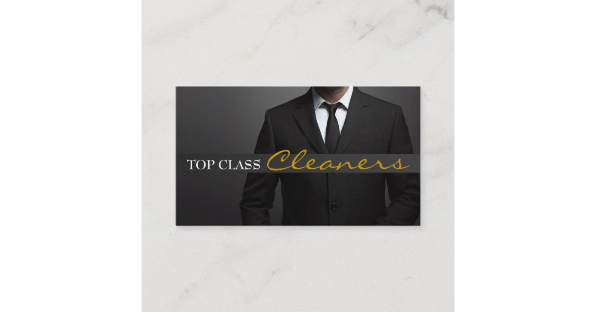 Cleaners, Dry Cleaning, Laundry Business Card | Zazzle