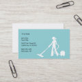 Cleaning and Housekeeping Business Card | Zazzle
