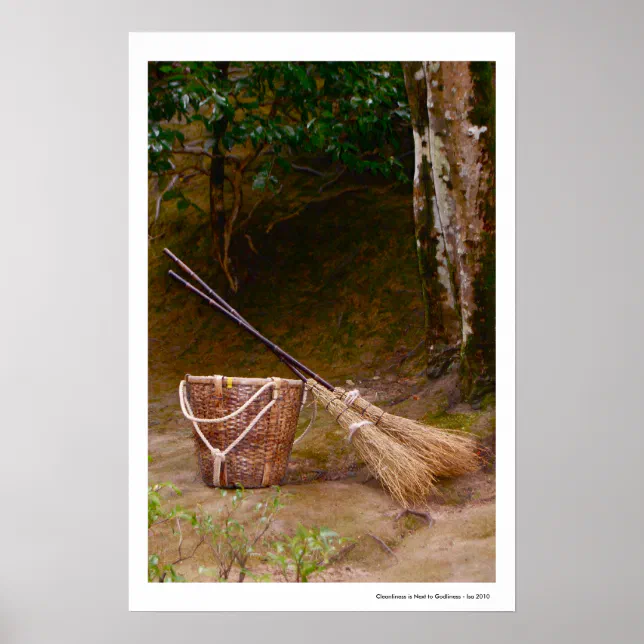 Cleanliness is Next to Godliness Poster | Zazzle