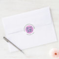 Clear Business Logo Custom Mailing Address Label | Zazzle