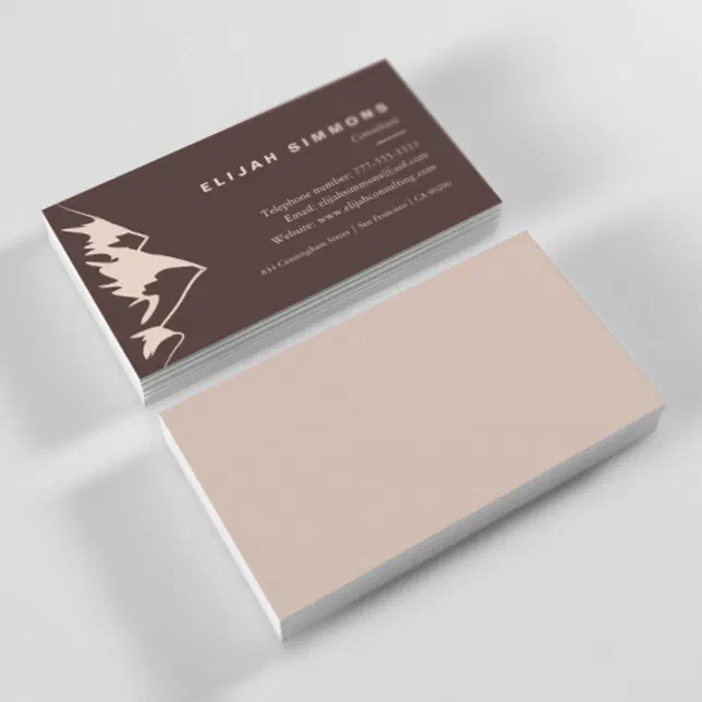 Clear Mountain Country Business Card | Zazzle