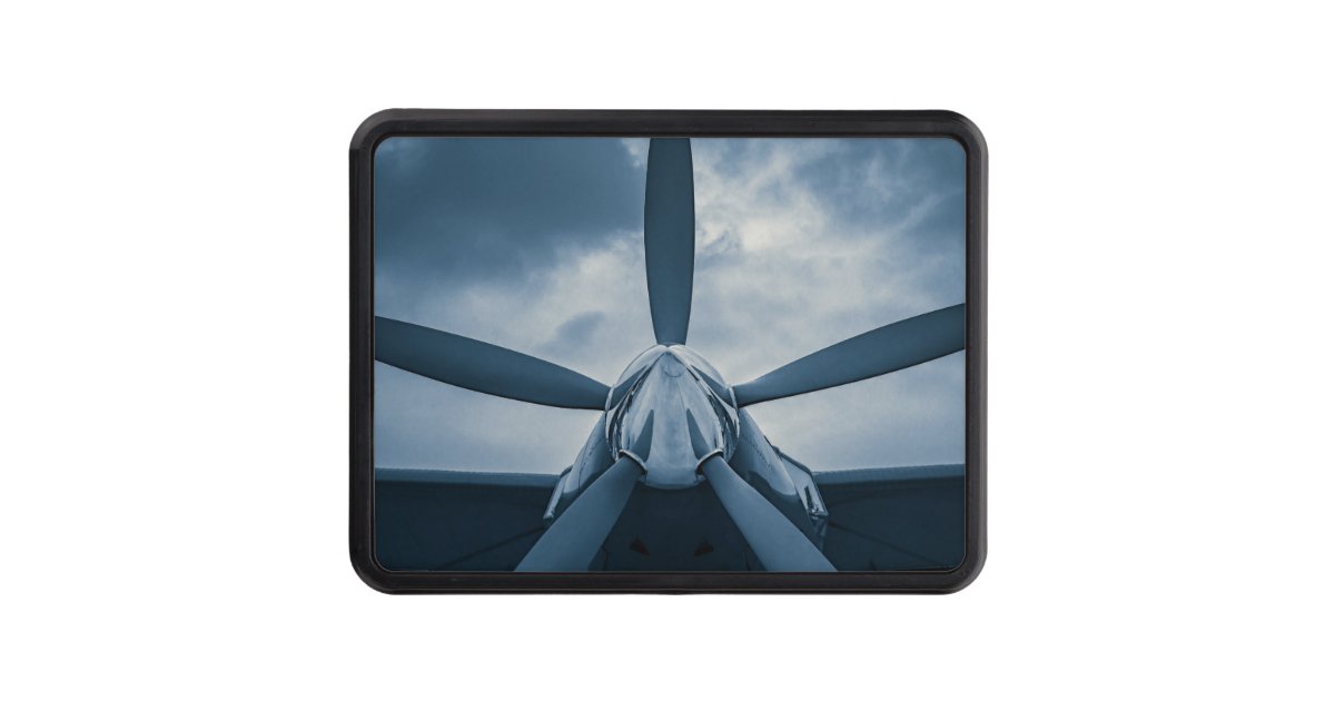 Clear Prop! Trailer Hitch Cover | Zazzle