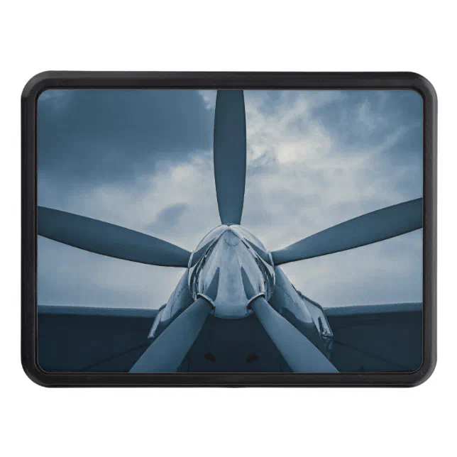 Clear Prop! Trailer Hitch Cover | Zazzle