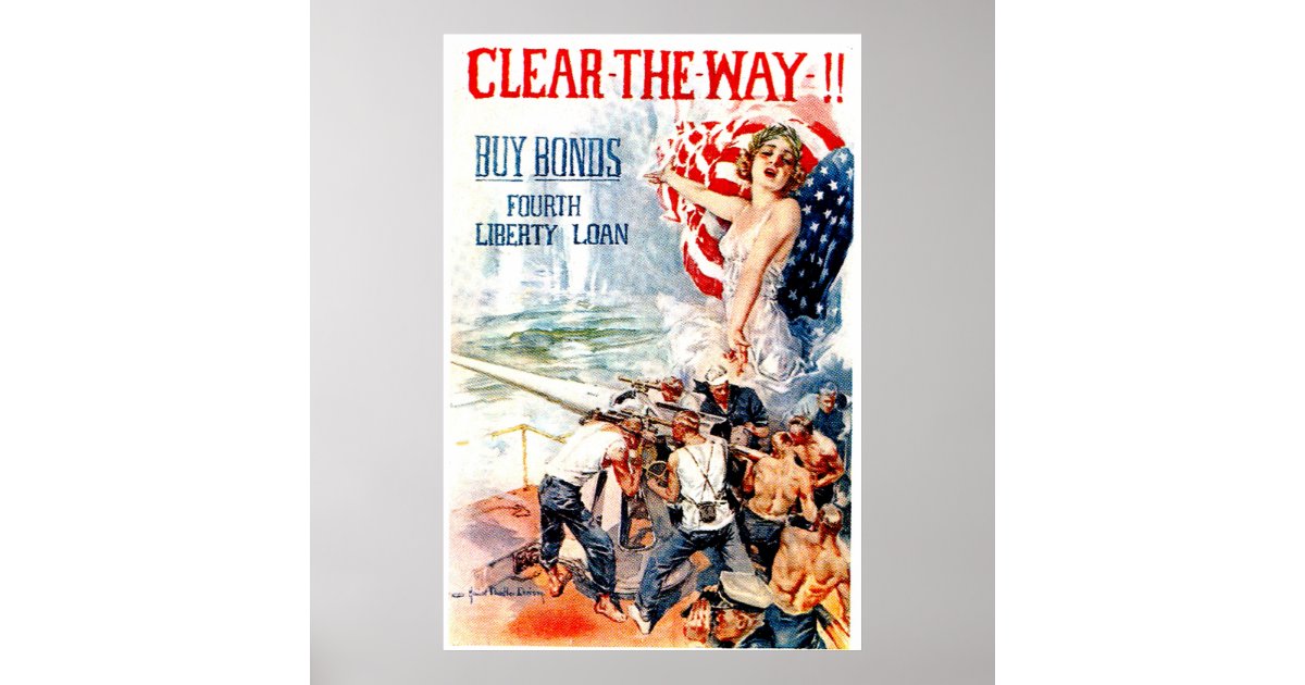 Clear the Way!! - Poster | Zazzle