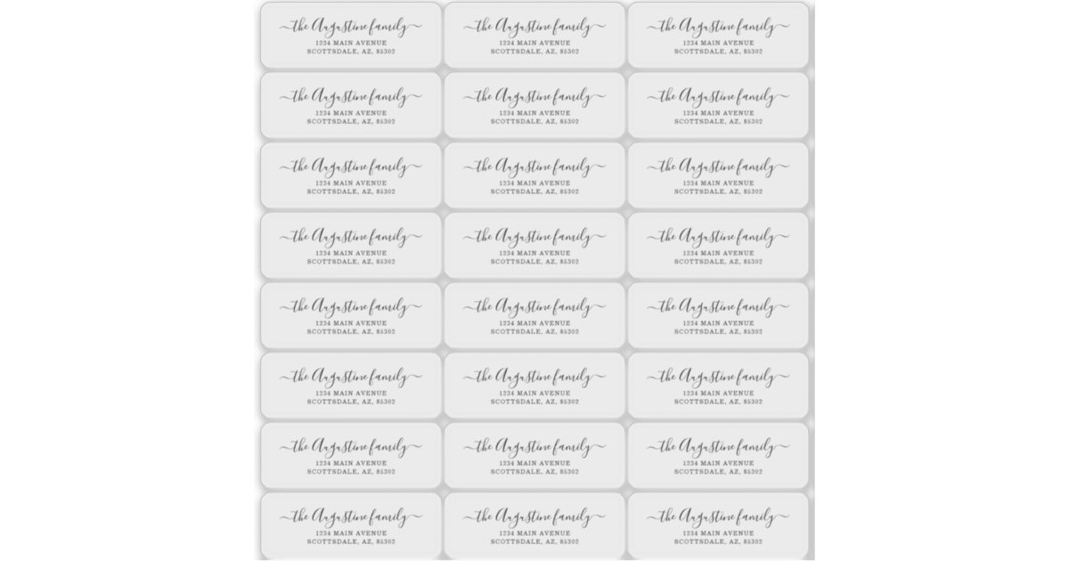Clear Transparent Return Address Labels Zazzle Clear Transparent Return Address Labels Zazzle