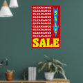 CLEARANCE SALE - RETAIL POSTER SIGN | Zazzle