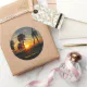 Clearwater Beach Sunset Classic Round Sticker | Zazzle