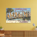 Clearwater, Florida - Large Letter Scenes 2 Canvas Print | Zazzle