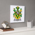 Cleary Family Crest Square Wall Clock | Zazzle