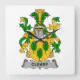 Cleary Family Crest Square Wall Clock | Zazzle