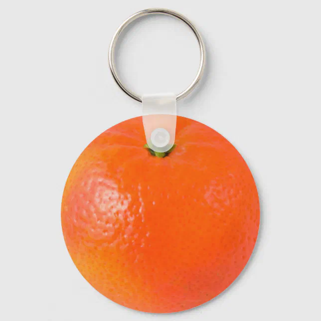 Clementine Orange Keychain | Zazzle