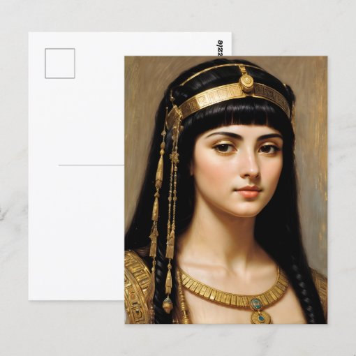 Cleopatra Portrait Egyptian Queen Postcard | Zazzle