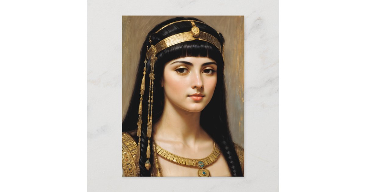 Cleopatra Portrait Egyptian Queen Postcard | Zazzle