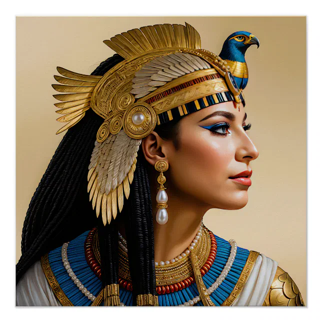 “Cleopatra VII's Realism: A Portrait” Poster | Zazzle