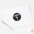Clergy Window Sticker | Zazzle