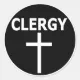 Clergy Window Sticker | Zazzle