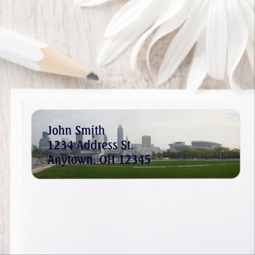 Cleveland Ohio custom return address labels | Zazzle
